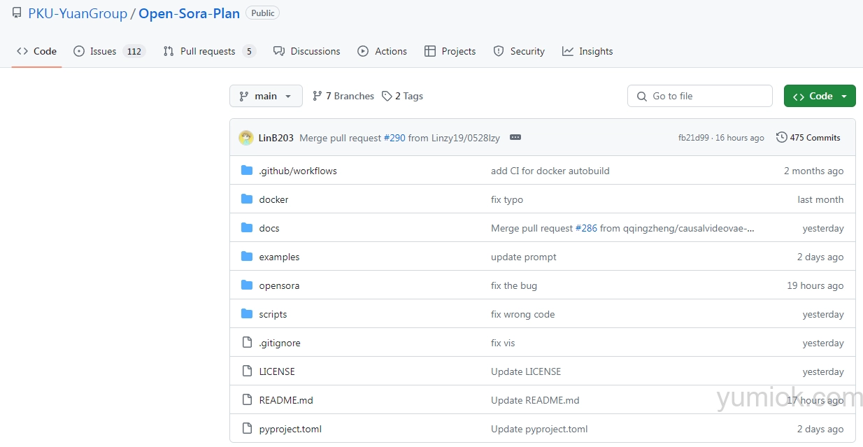 北大-兔展Open-Sora-Plan升级迭代，可生成最长约21秒的视频 附项目地址 - 玉米小站