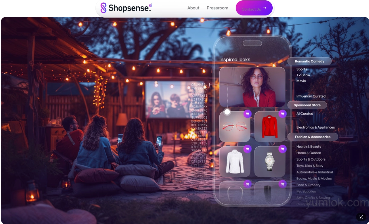 ShopSense AI：开启智能零售新时代，打造无缝购物体验 - 玉米小站