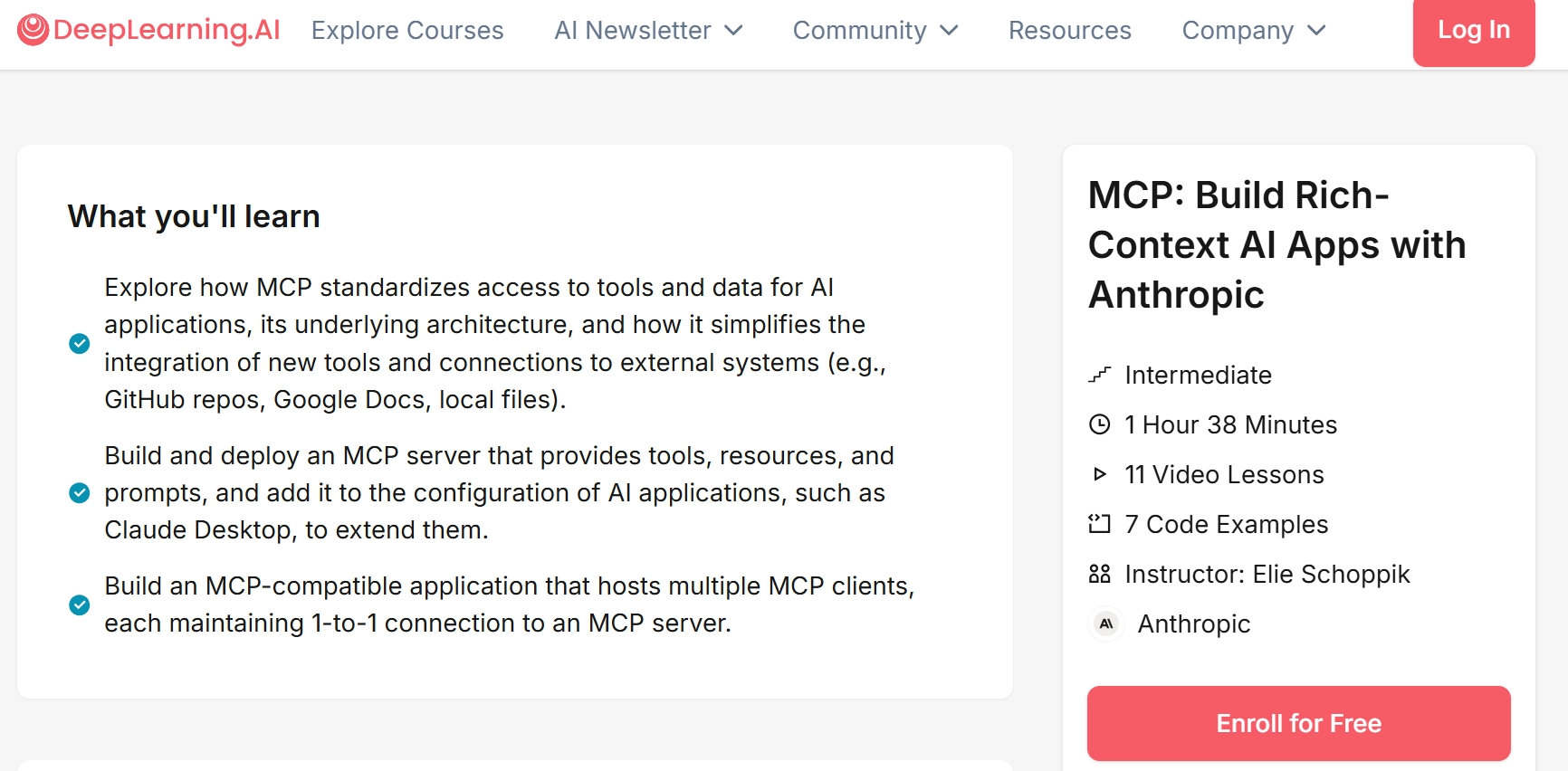 AI教程：Anthropic与DeepLearning.AI合作推出免费课程，助力AI应用开发 附地址 - 玉米小站
